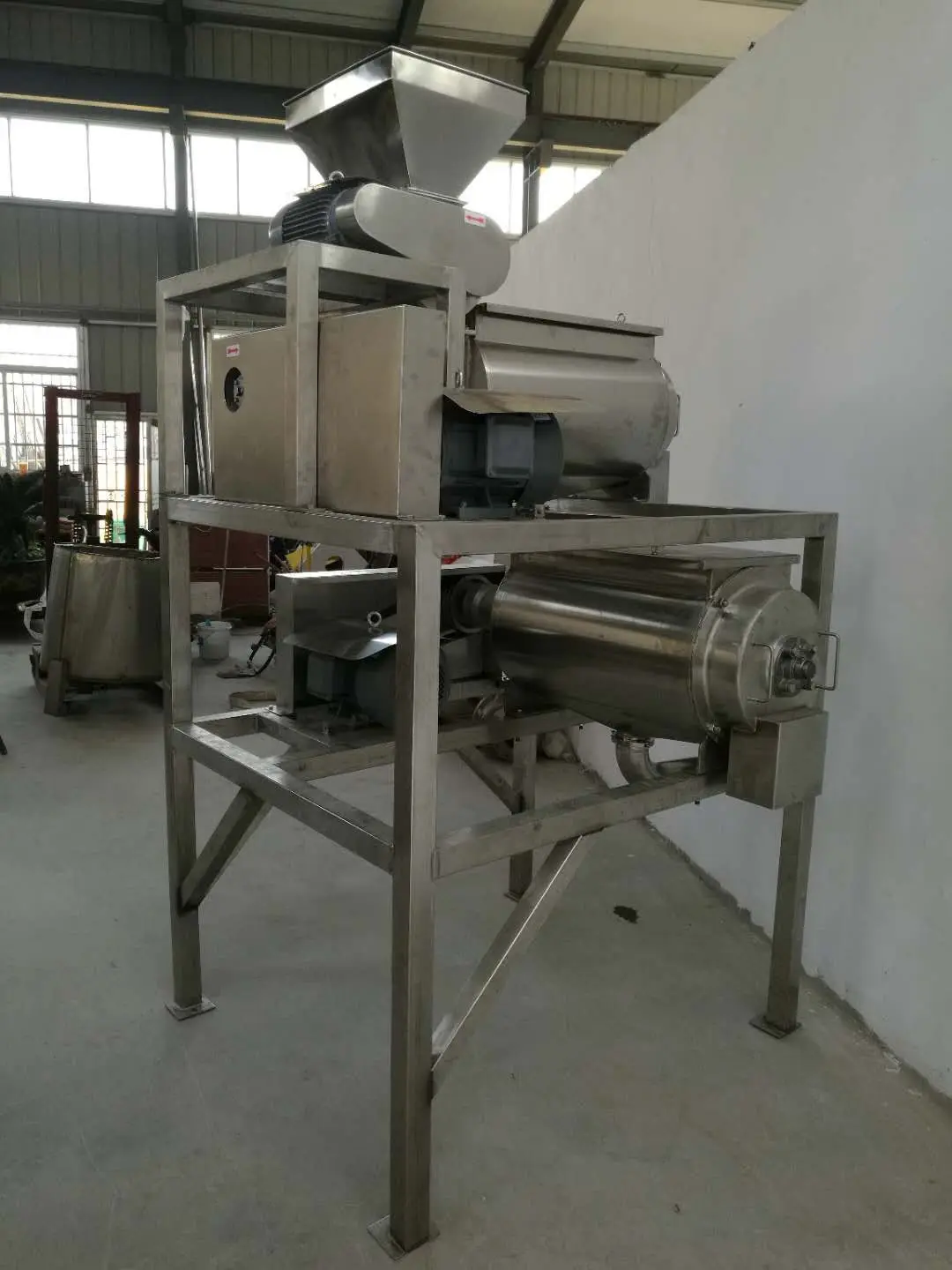 Industrial Vegetable Pulper Orange Lemon Strawberry Grape Cherry Tomato ...