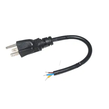 125v 10a Nema 5-15p To Open End Stripped Power Cable Power Cords ...