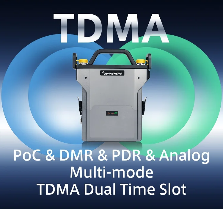 Mini Movable DMR Repeater - 15W Output Power & IP68 Waterproof