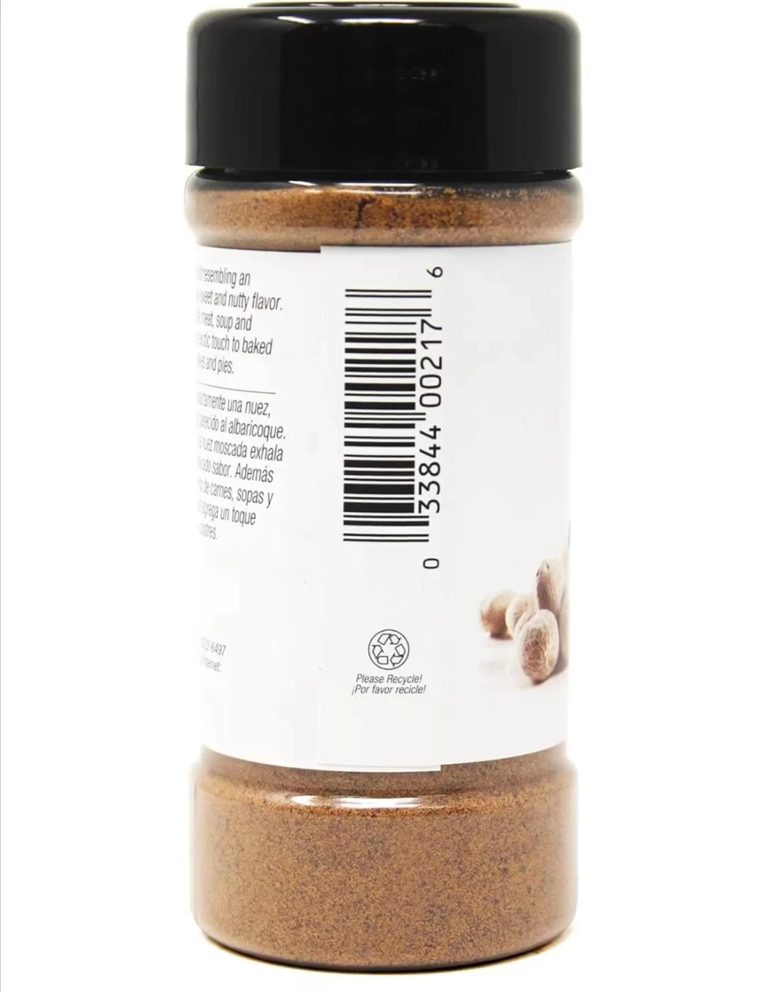 Canned Nutmeg Powder Label Custom Condiment Label Personalized Self ...