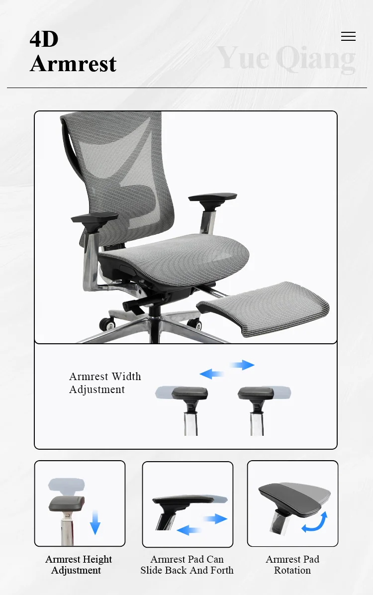 New Design Modern High Back Full Mesh Executive Ergonomic Adjustable ...