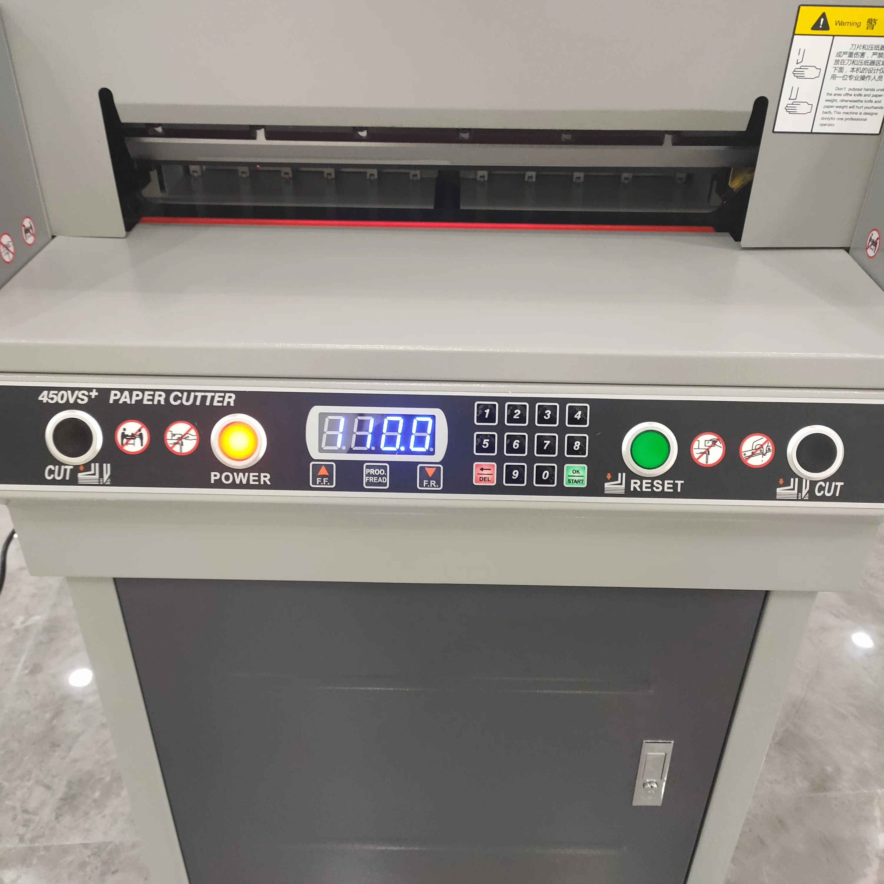 G450VS+ Electric Guillotine Paper Digital Paper Cutting Machine 450mm ...