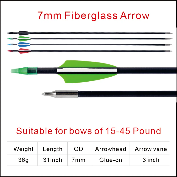 Carbon Fiber Hunting Arrows - Buy Musen 7.8mm Carbon Arrow,Hunting ...