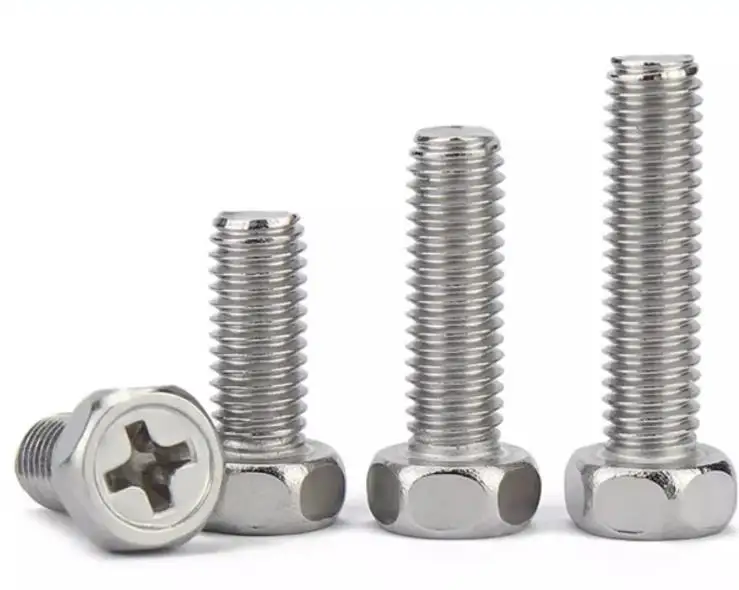 GB29.2 SS 304 316 Stainless Steel Phillips Drive Cross Recess Hex ...