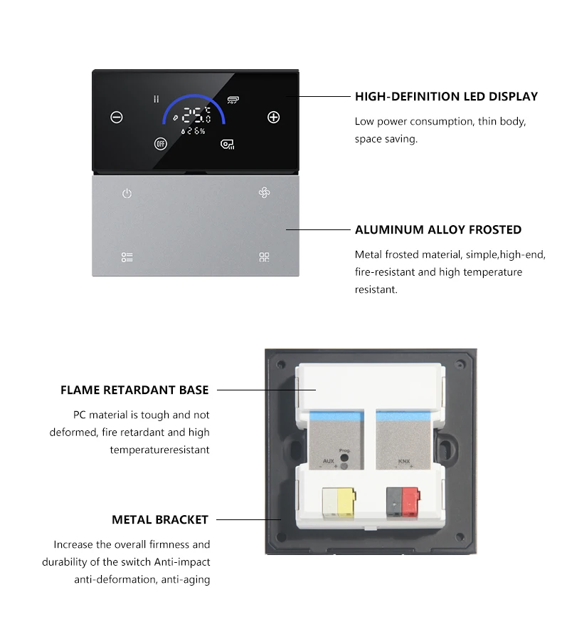 Home/Office Wall Switch KNX Smart Automation System Intelligent ...