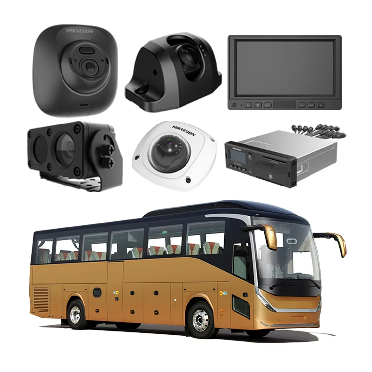 Hikvision Bus Mobile Monitoring Kit - 1080P Camera MDVR