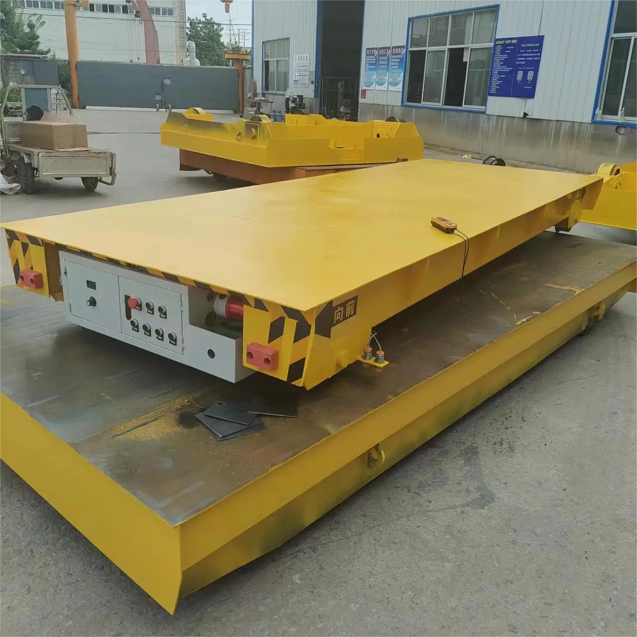 50t Battery Powered Remote Control Transfer Cart - JIAGONG