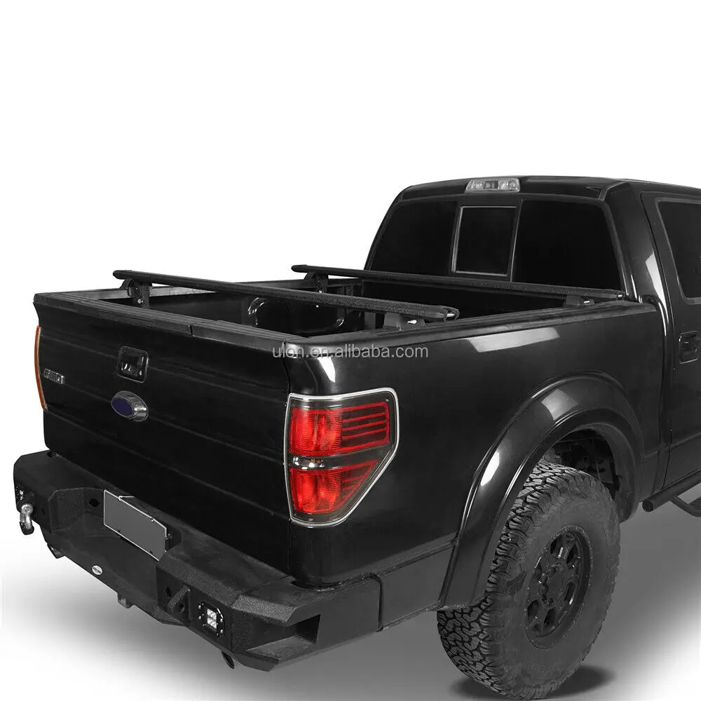 Universal Aluminum Truck Rack Pick Up Rack Truck Bed Cross Bar 2 Bar ...