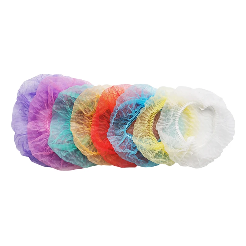 Non Woven Double Elastic Surgical Head Hair Cover Nonwoven Disposable ...