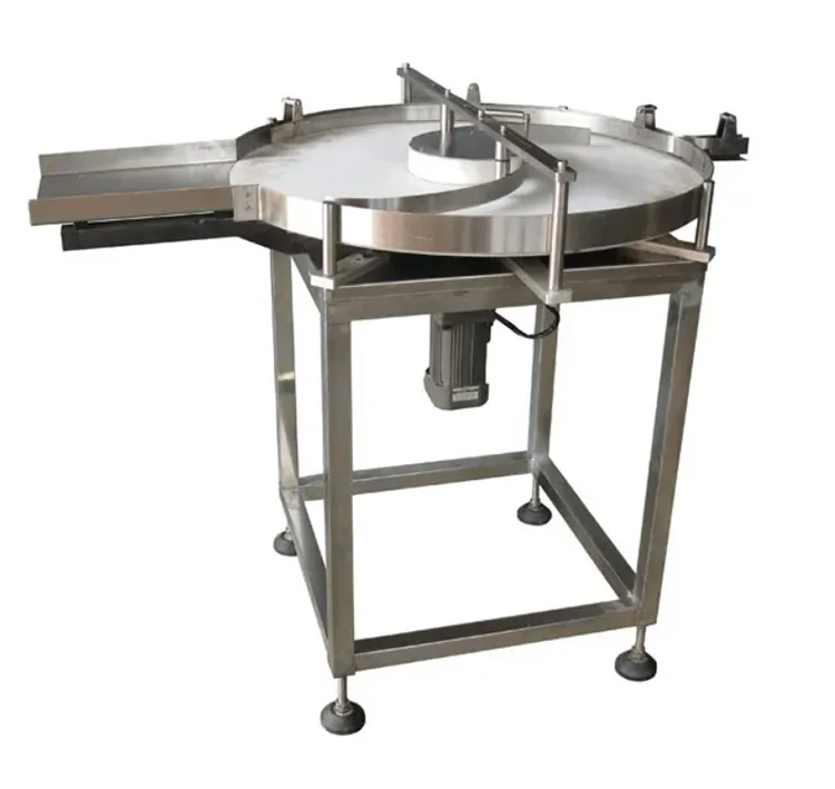 Stainless Steel Rotary Glass Bottle Sorting Table Unscrambler Machine ...