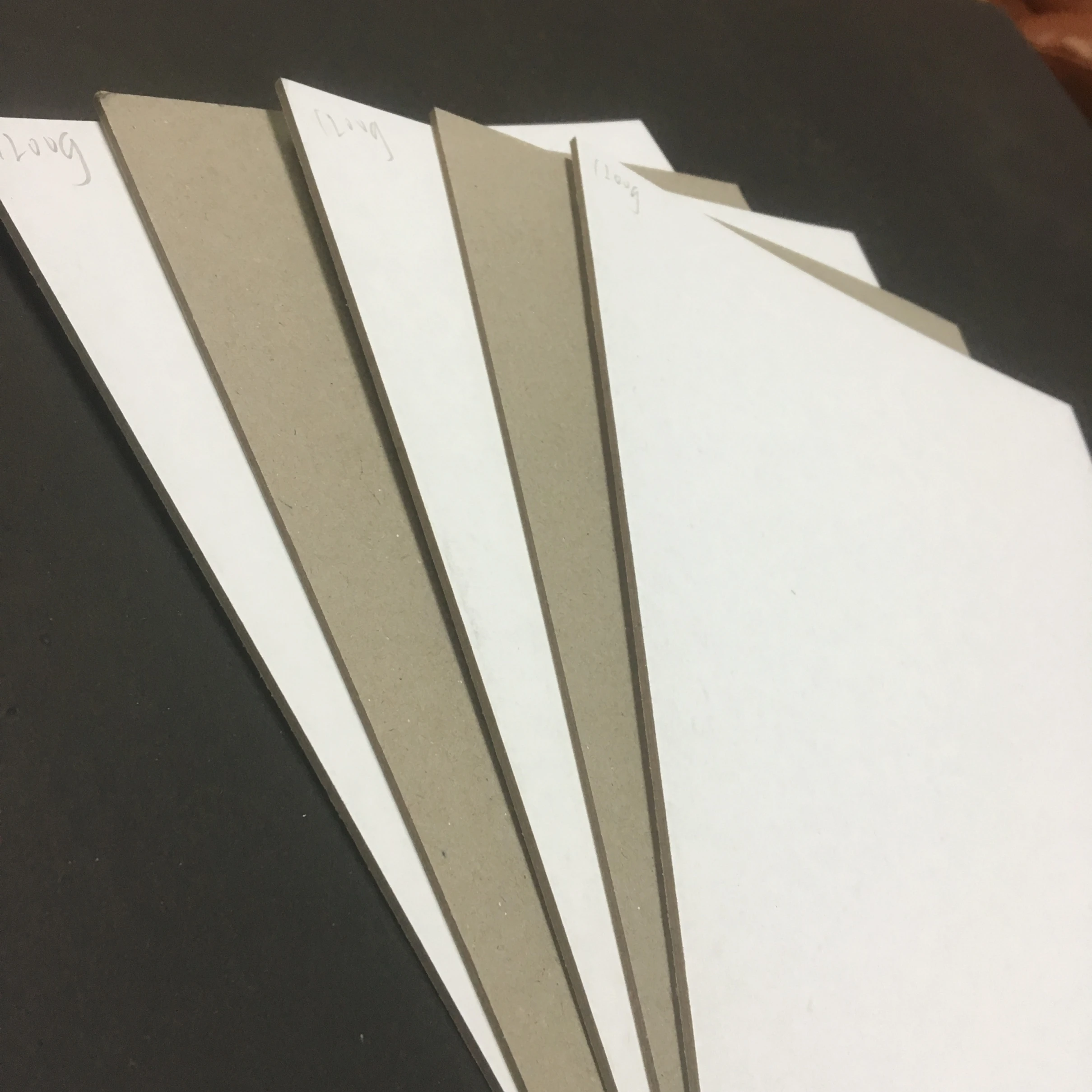 350gsm 300gsm Packing Paper Duplex Board Grey Back Paper In Sheet Or ...