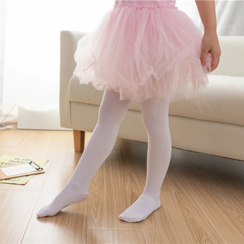 Non Slip Solid Color Wholesale Ballet Dance Tights Anti Slip Grips Kids ...