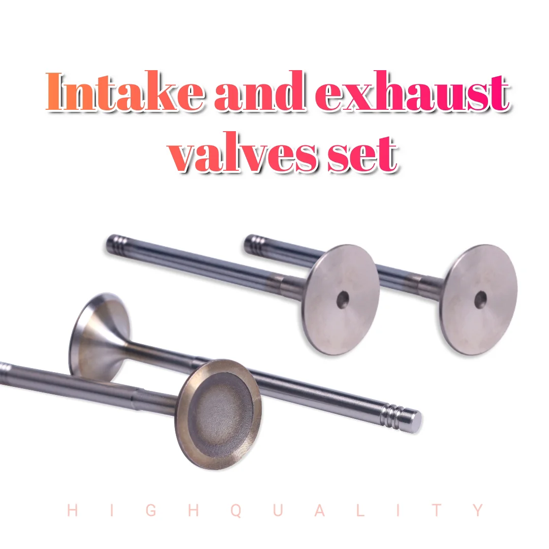 V8 Engine Racing Motor Parts Titanium Intake And Exhaust Valves For ...