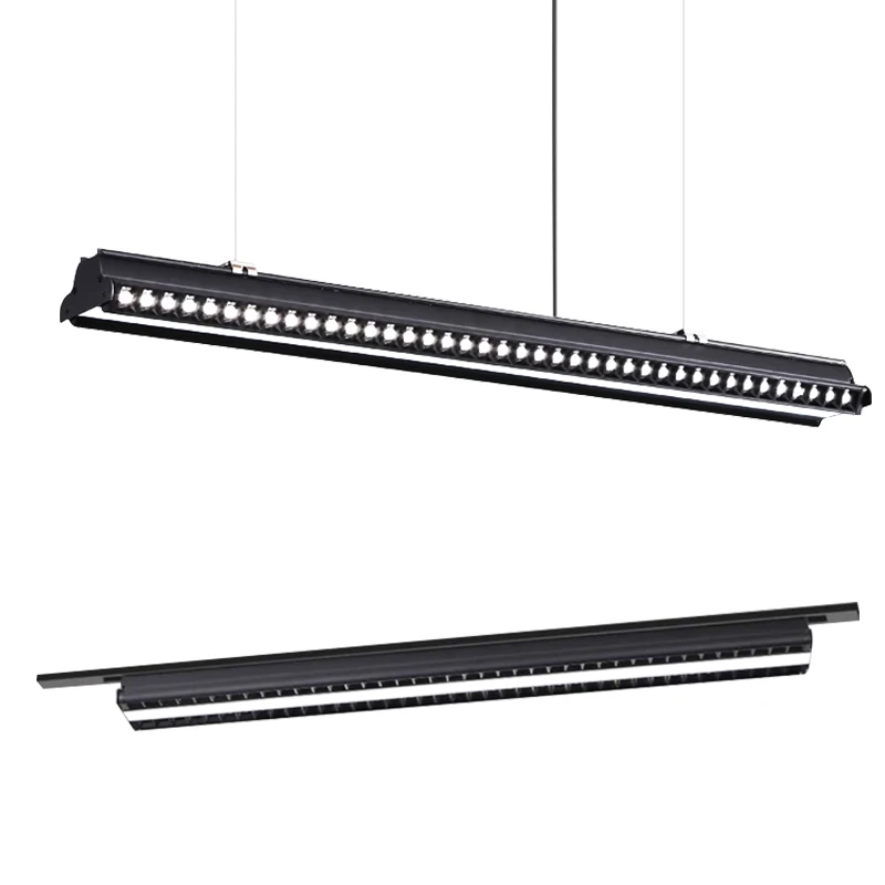 Adjustable Linear Suspension Led Track Linear Grid Spotlight Anti-glare ...