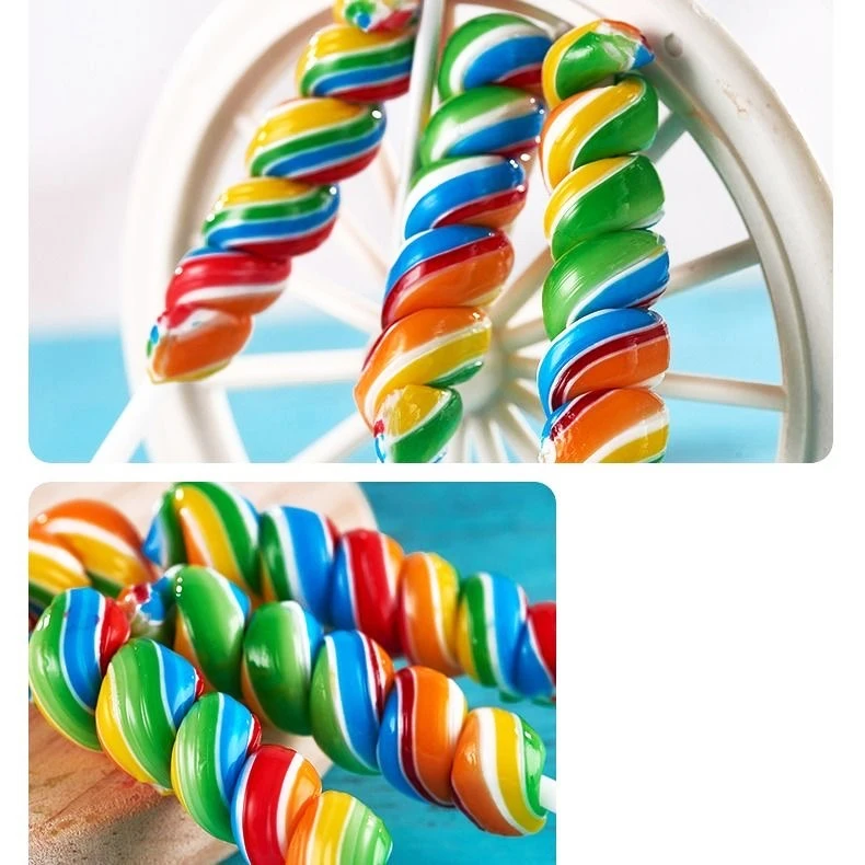 OEM Christmas Candy Custom Pop Stick Twist Lollipop| Alibaba.com