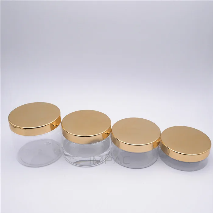 Customizable 10 oz PCR Plastic Gold Lid Cream Jars Container Wholesale| Alibaba.com