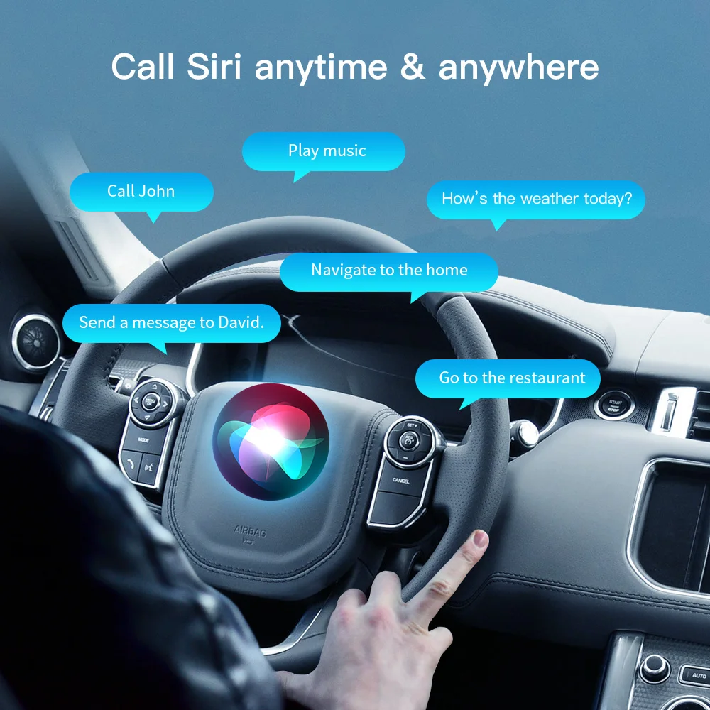 Wireless CarPlay Android Auto Adapter for Land Rover & Jaguar | 1-Year ...
