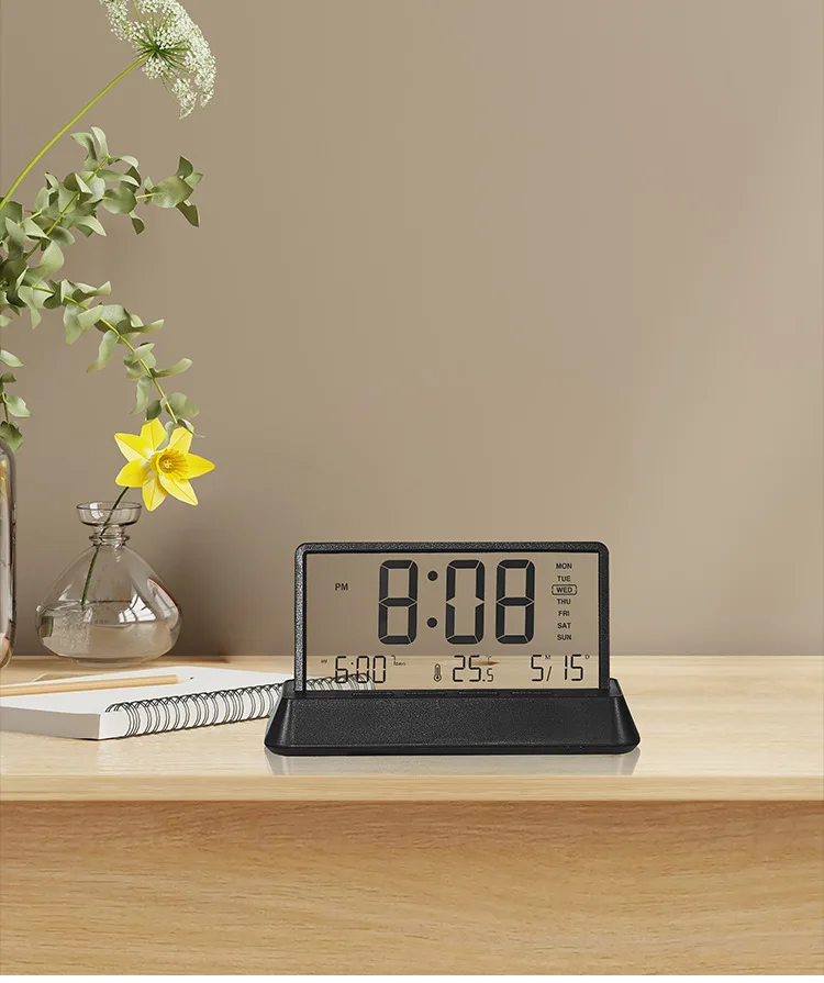 New Creative Small Fresh Alarm Clock - Simple & Transparent