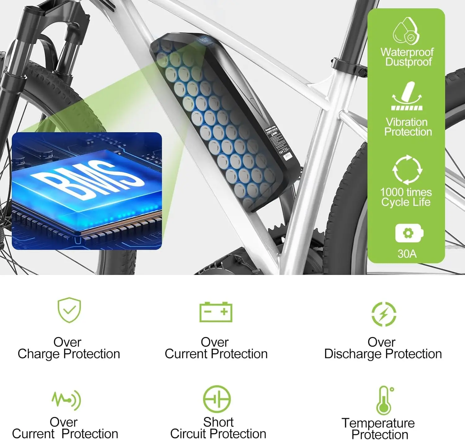 Bafang Original Hailong G70 G80 Downtube Bike Battery
