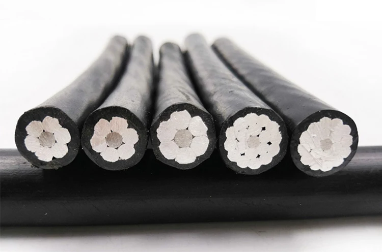 Single Core All Aluminum Stranded Conductor 25mm ABC 2 Core Aerial ...