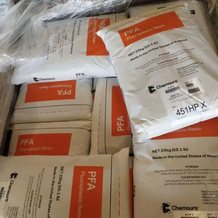 High Purity High Solvency Transparent Pellet Pfa Granules Krytox Dupont 340/350 For Wire/cable ...