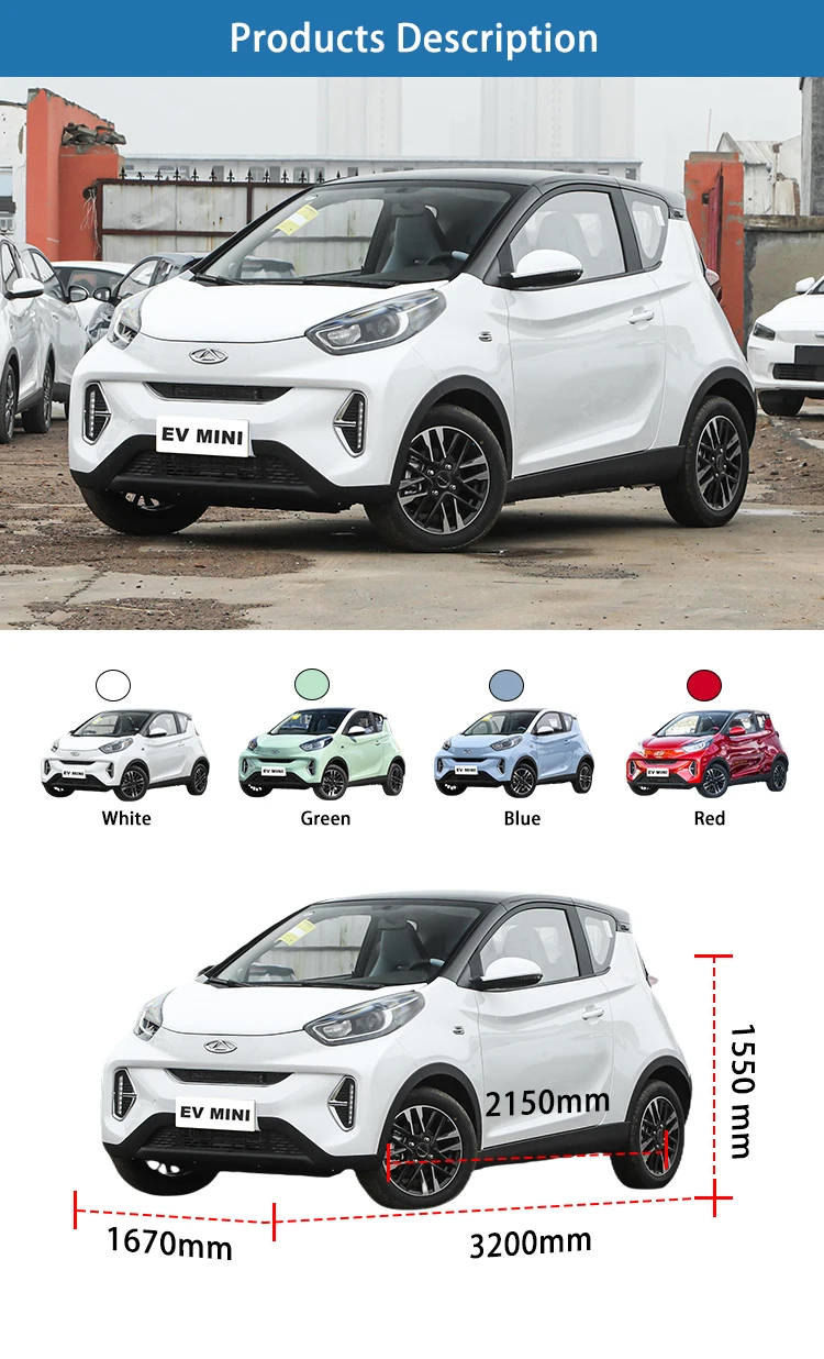 China Small Mini Auto Cars New Energy Vehicle Chery EV Electric Car for ...