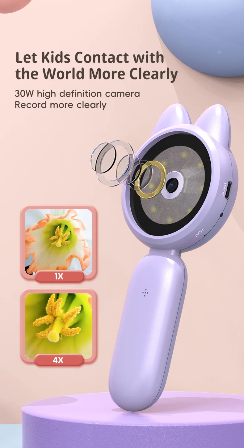 100X Magnifying Glass with LED Light - Perfect for Reading