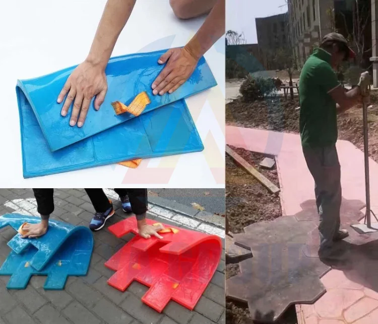 Concrete Paving Stone Stamping - Durable & Versatile Molds