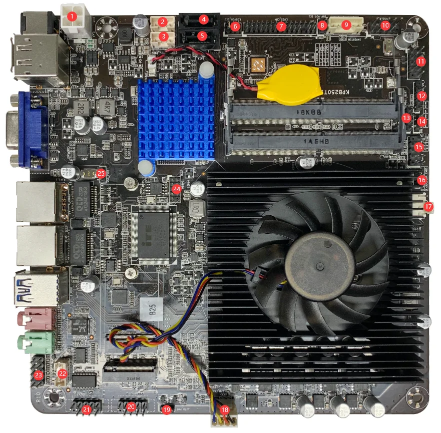 Yctipc Mini Itx Mini Pc 17*17cm R7 4700u Amd Steady Motherboard - Buy ...