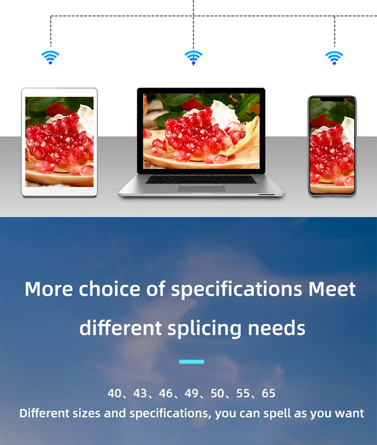 46 49 65 Inch Ultra Narrow Bezel 3x4 4x4 Splicing Screen Lcd Video Wall ...