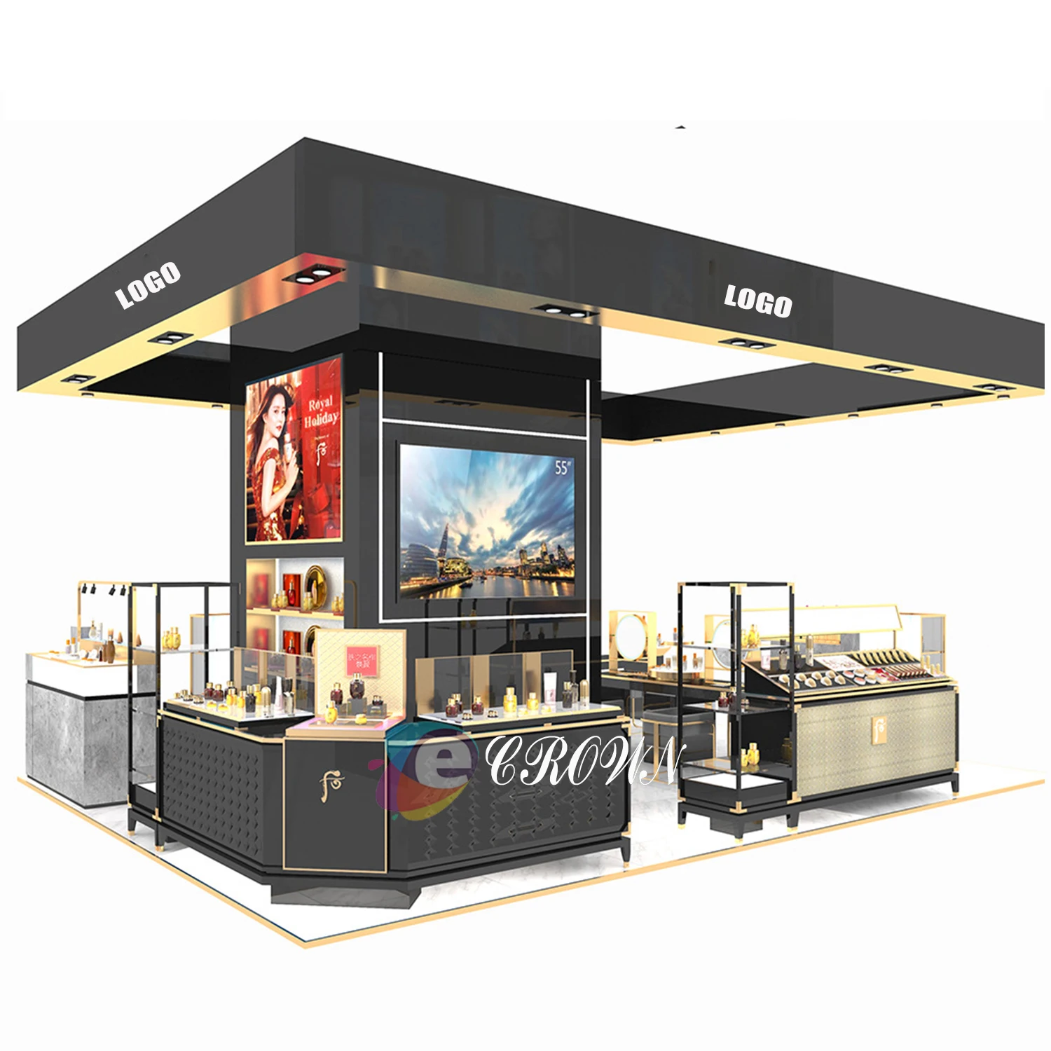 Black Metal Wall Mounted Marble Slab Tile Stone Display Rack Cabinet ...