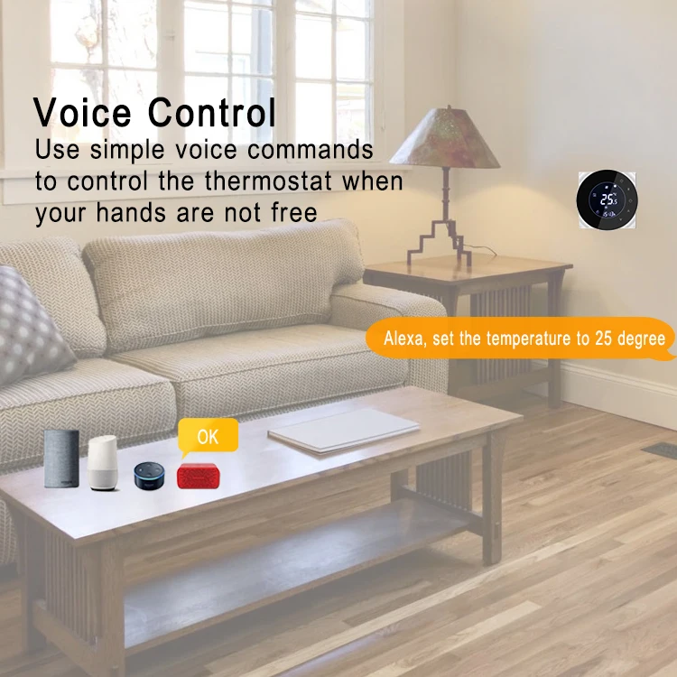 Smart Thermostat - Intelligent Digital Home Temperature Control