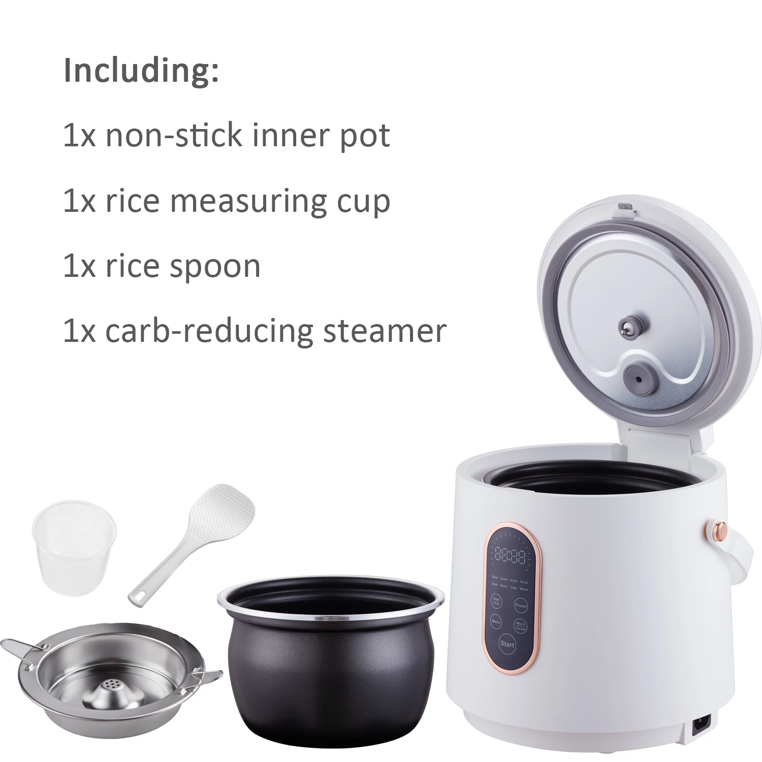 2022 New In Mini Electric Rice Cooker Intelligent Automatic Household ...