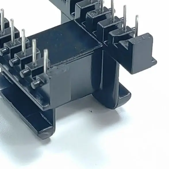 Stable Bakelite Ei/ee40 Horizontal 7+7 Pin Magnetic Core Bobbin For Smps Transformer,Choke With ...