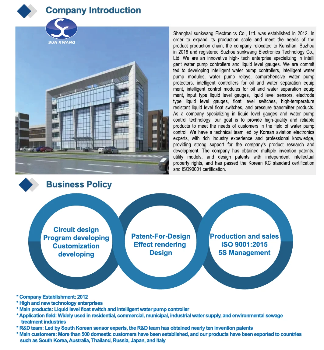 SK-EL Electrode Level Switch Multi-point Detection Water Pump ...