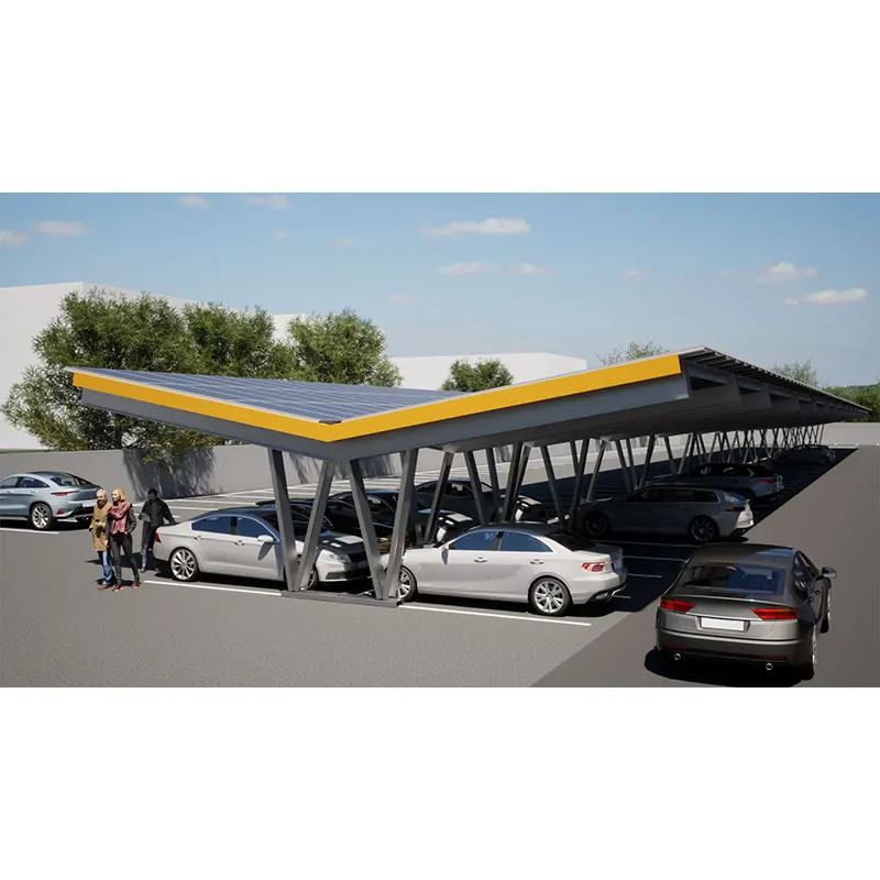 Solar System Pergola Structure Parking Racking Solar Aluminum Solar ...