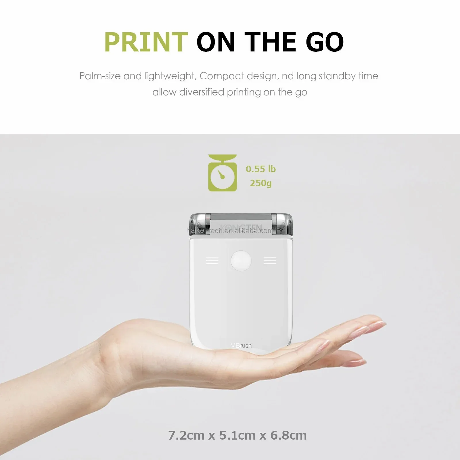 Mbrush Handheld Printer Color Tattoo Can Print With Various Materials ...