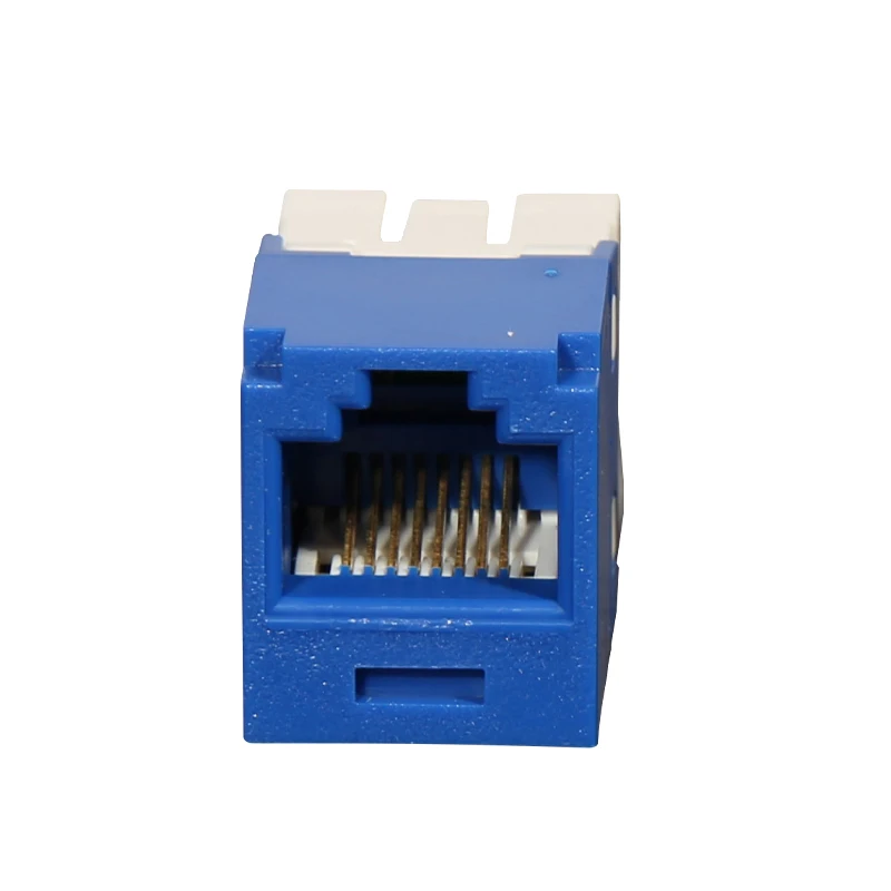 Cat5e/Cat6 RJ45 network module,180 degree UTP Toolless Keystone Jack ...