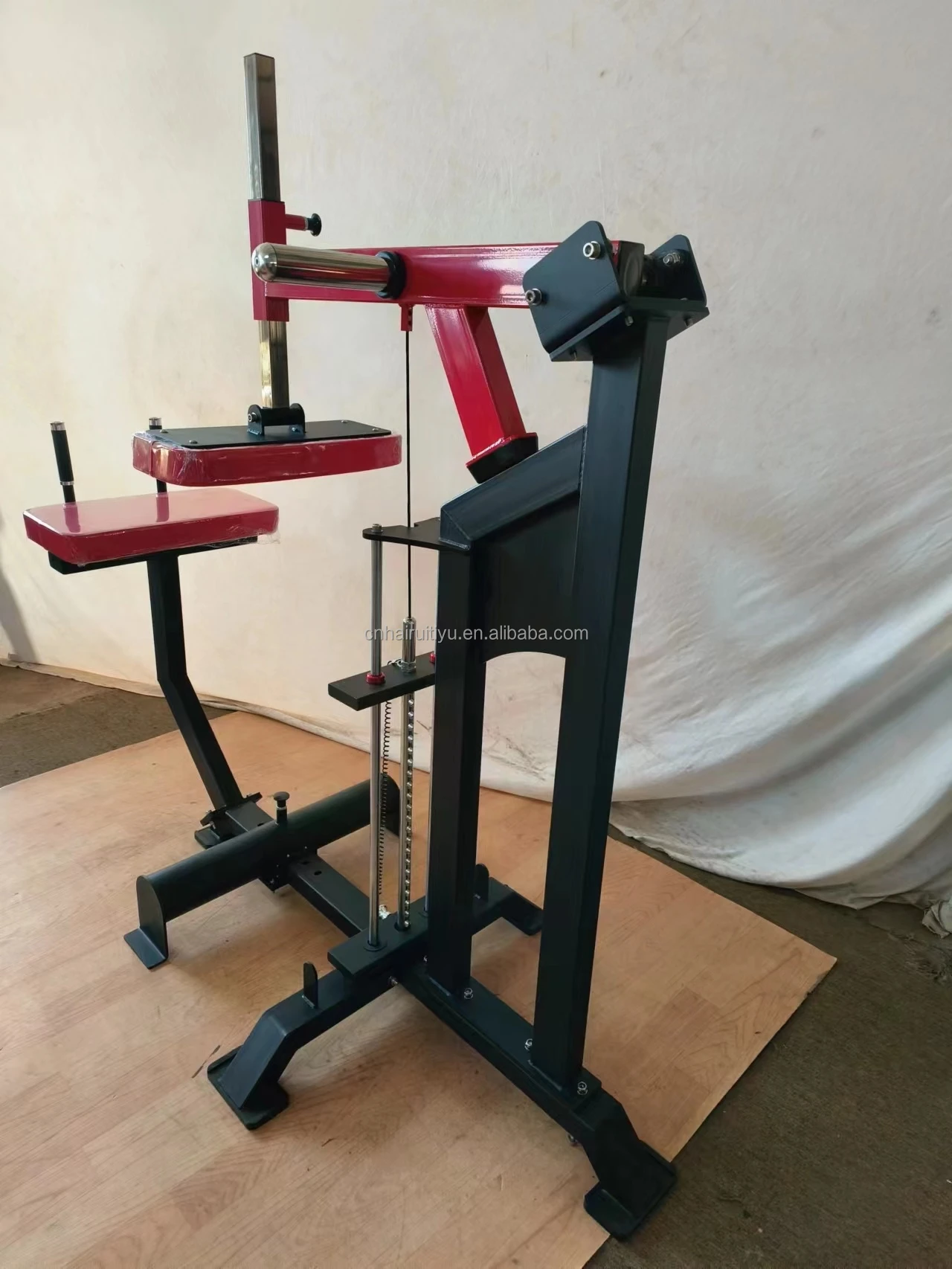 Seated Leg Calf Trainer Donkey Calf Gym Fitness Strength Training Multi ...