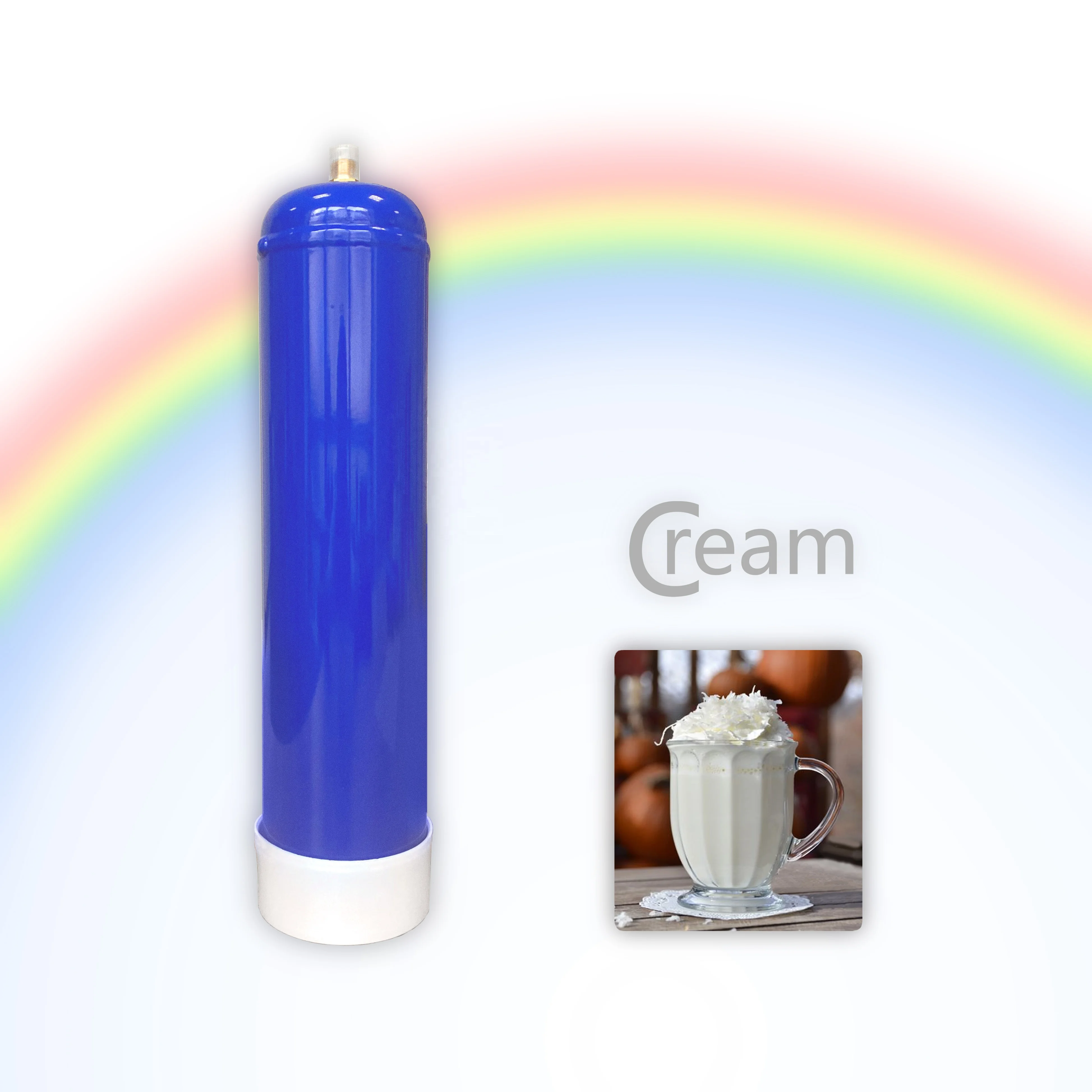 Chinese Wholesale 0.95l 580g Cream Chargers Gas Filled Cylinder For ...