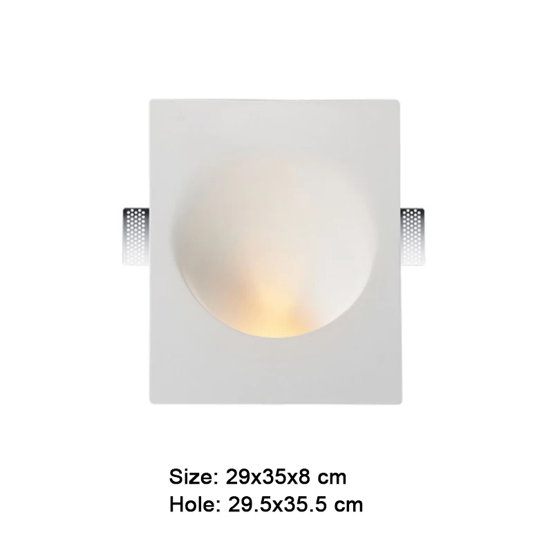 Factory Outlet Simple Wall Light Lamp Plaster Spot GU10 for Hotel Home ...