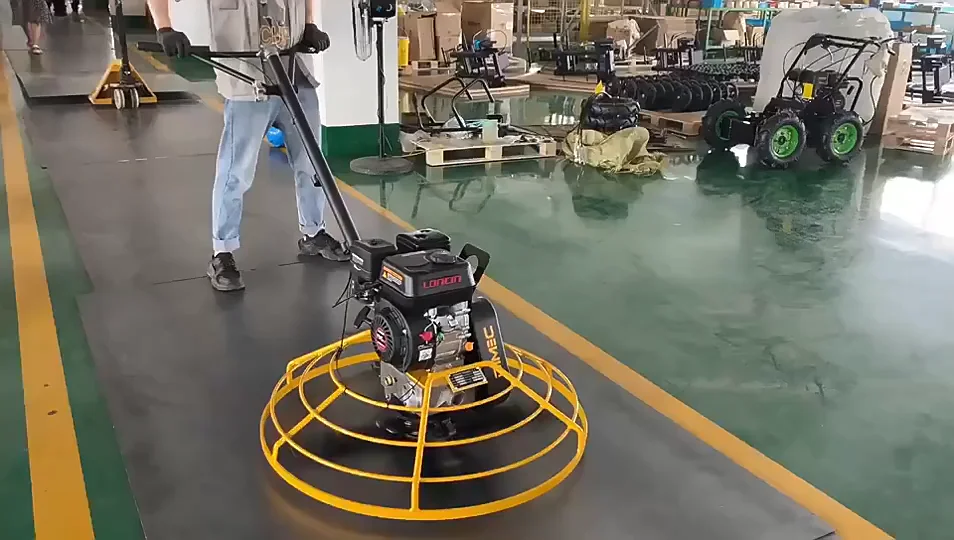 Concrete Leveling Helicopter & Finishing Float Machine