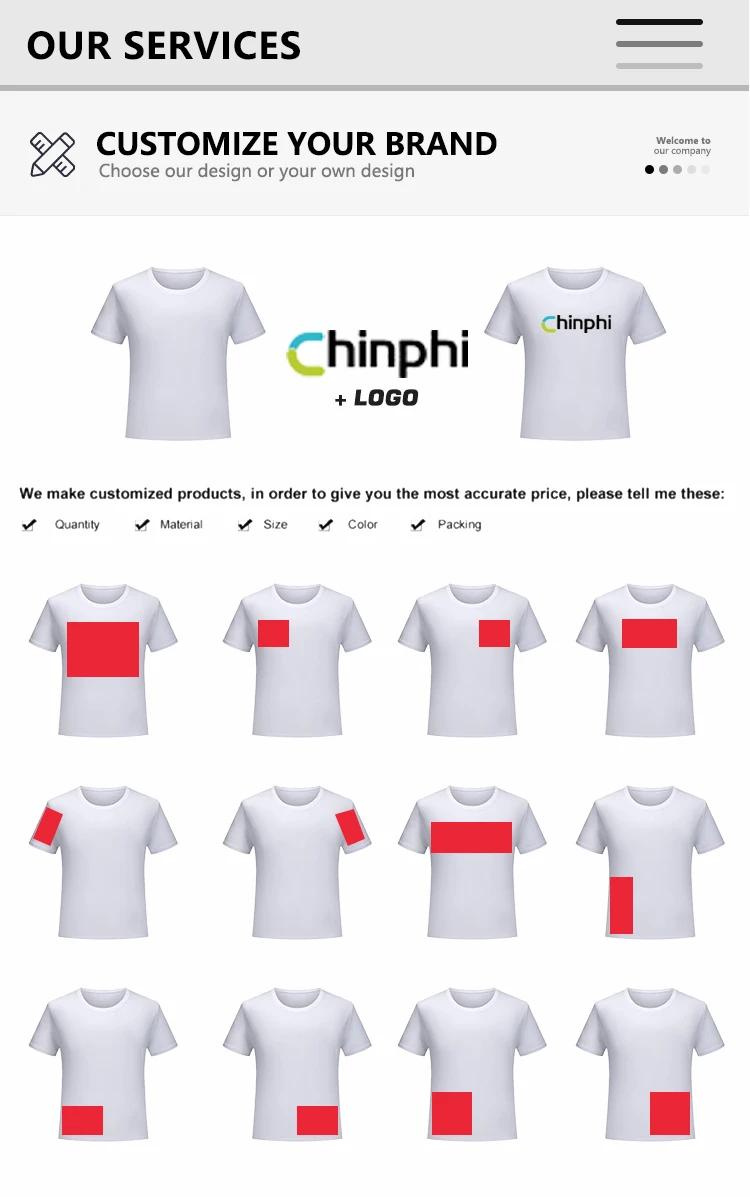 Custom Sublimation Logo Puff Printed Men's Summer White T-shirt Plain T ...