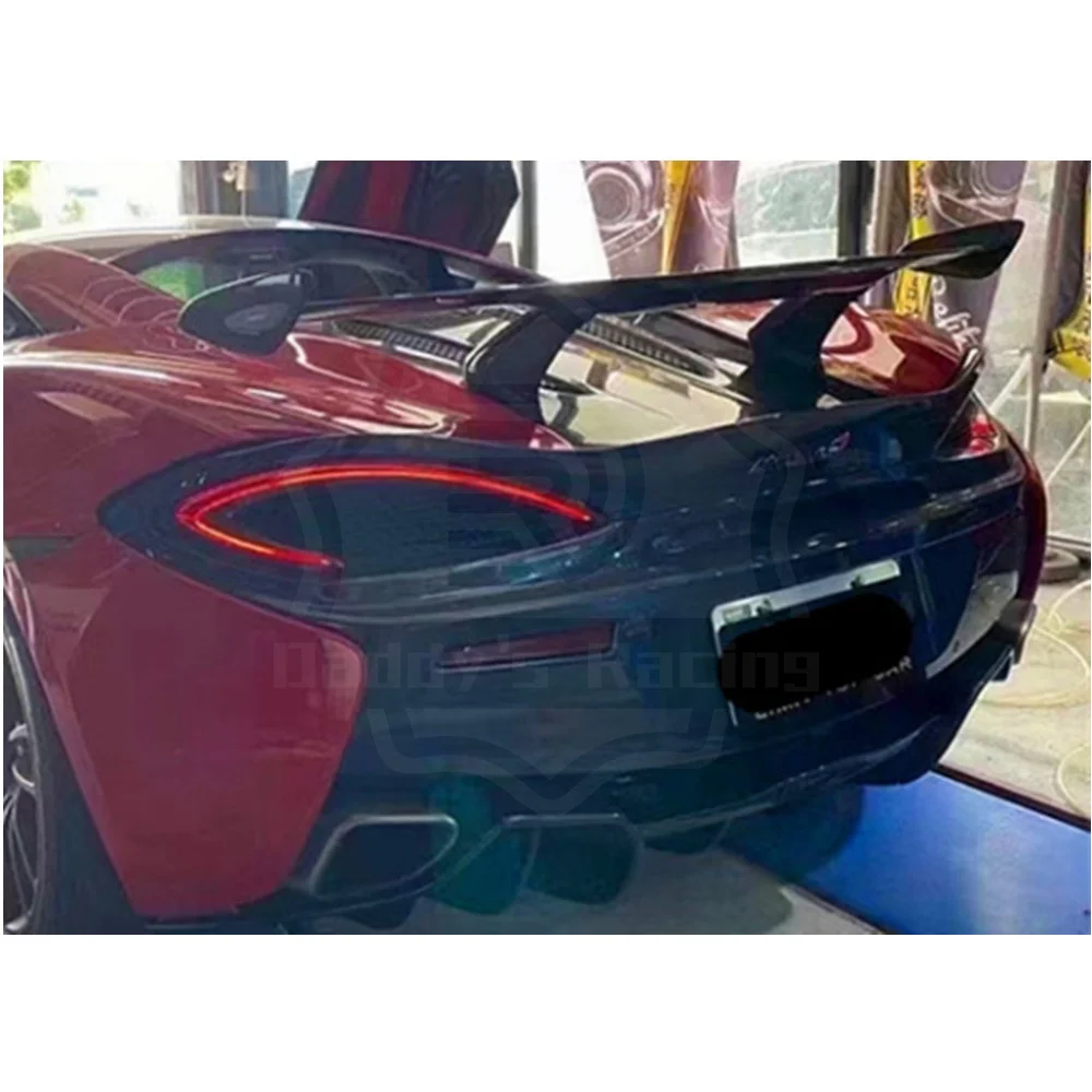 Carbon Fiber Rear Trunk Spoiler Wing Fit For Mclaren 570gt 540c 570s ...