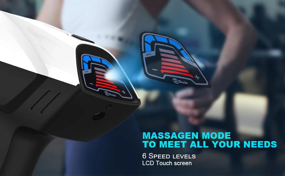 3 Speed Full-body Massage Become Healthier Deep Tissue Fascia Gun ...