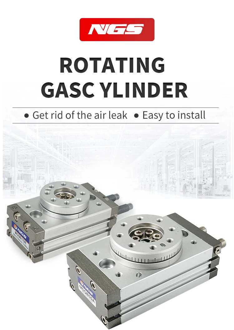 Msqa Rotary Actuators Pneumatic Swing Cylinder Msqb10a Msqb20a Msqb30a ...