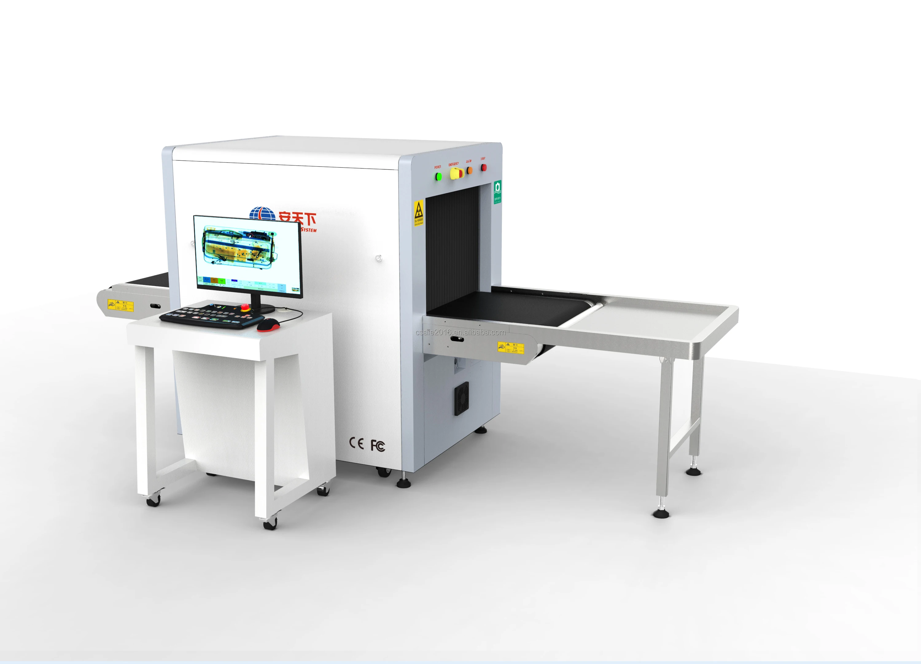 In Stock Xray Inspection Baggage X-Ray Scanner SECUSCAN AT6040 X Ray ...