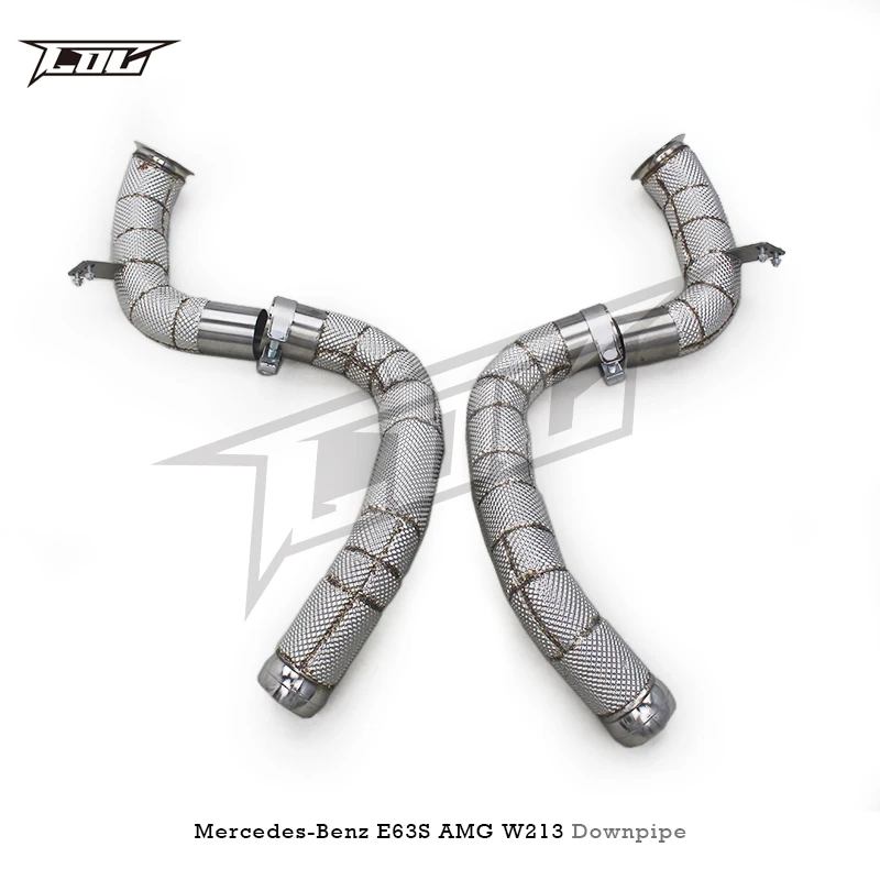 Downpipe Pipes for Mercedes-Benz E63/E63S AMG W213 4.0TT 2016-2023 Car ...