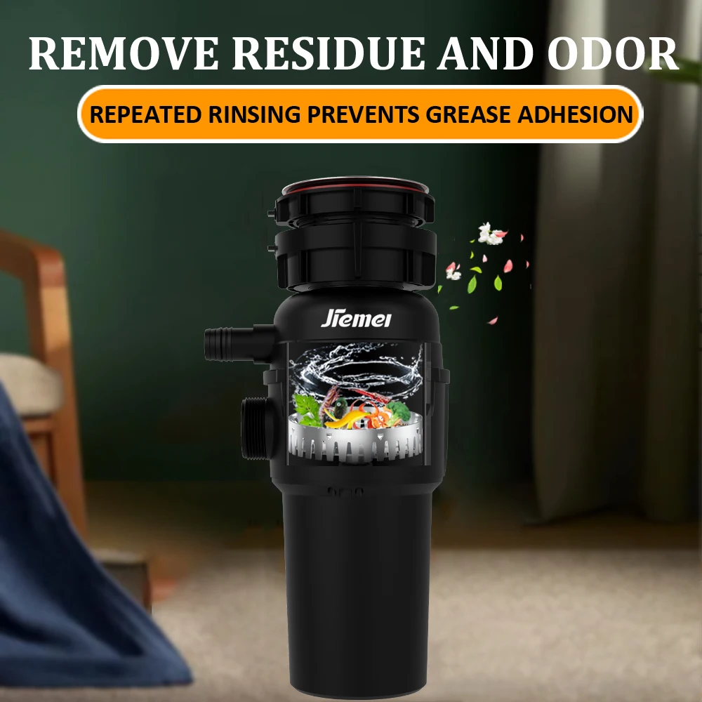 Food Waste Shredder Continuous Food Garbage Disposals Automatic Quiet ...