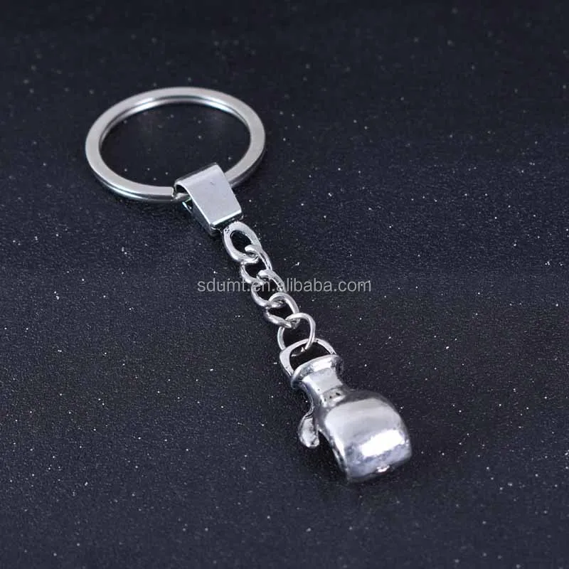 Customized Key Ring with Mini Boxing Gloves - Perfect Gift